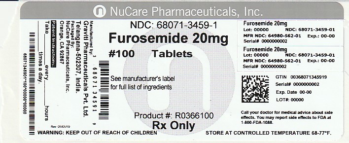 Furosemide by NuCare Pharmaceuticals,Inc. FUROSEMIDE tablet