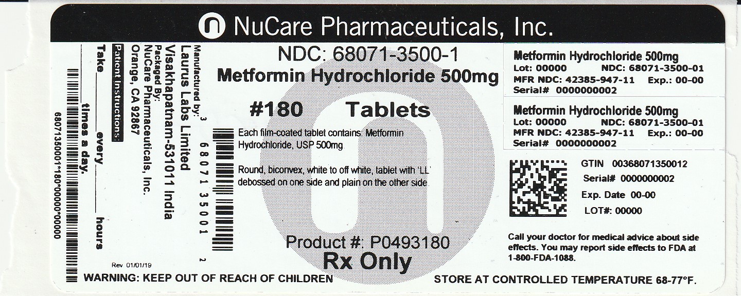 METFORMIN HYDROCHLORIDE tablet, film coated