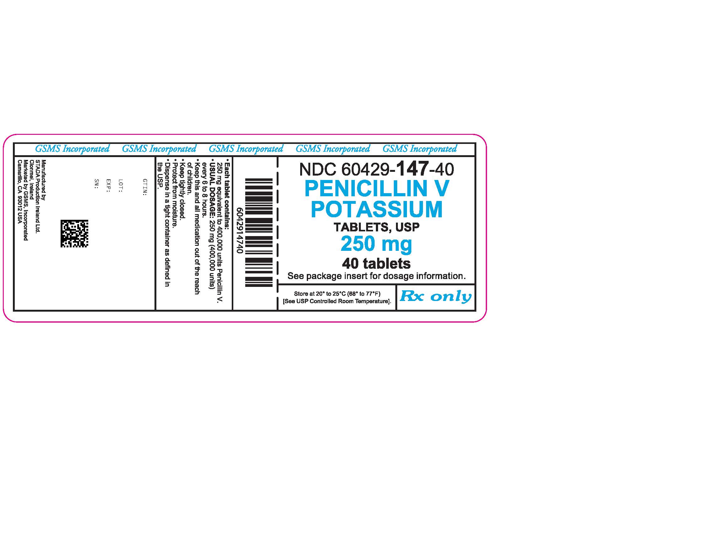PENICILLIN V POTASSIUM tablet