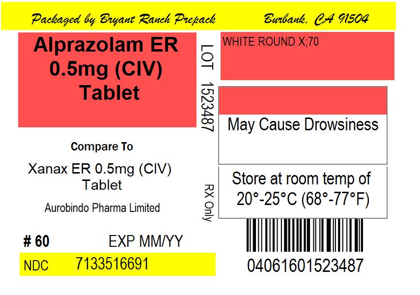 ALPRAZOLAM tablet, extended release