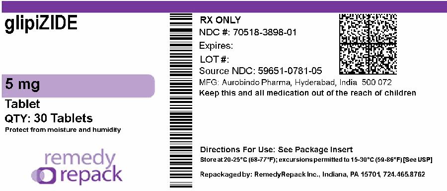 GLIPIZIDE tablet, extended release