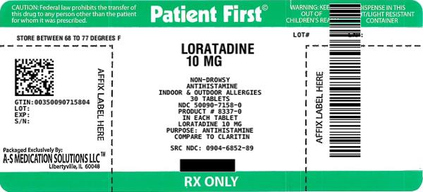 Loratadine by A-S Medication Solutions LORATADINE tablet
