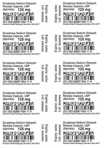 DIVALPROEX SODIUM capsule, coated pellets