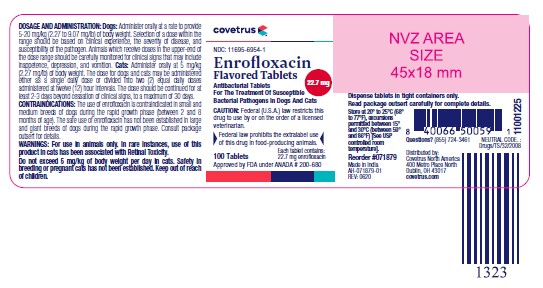 ENROFLOXACIN FLAVORED- enrofloxacin tablet