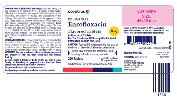 ENROFLOXACIN FLAVORED- enrofloxacin tablet