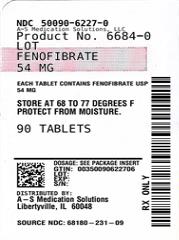 Fenofibrate by A-S Medication Solutions FENOFIBRATE tablet