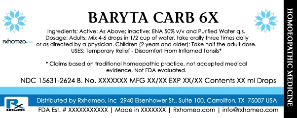 BARYTA CARB by Rxhomeo Private Limited d.b.a. Rxhomeo, Inc BARYTA CARB ...