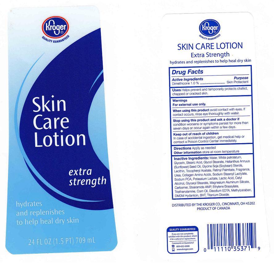 SKIN CARE LOTION EXTRA STRENGTH- dimethicone lotion