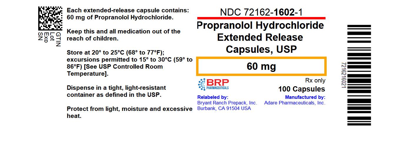 PROPRANOLOL HYDROCHLORIDE capsule, extended release