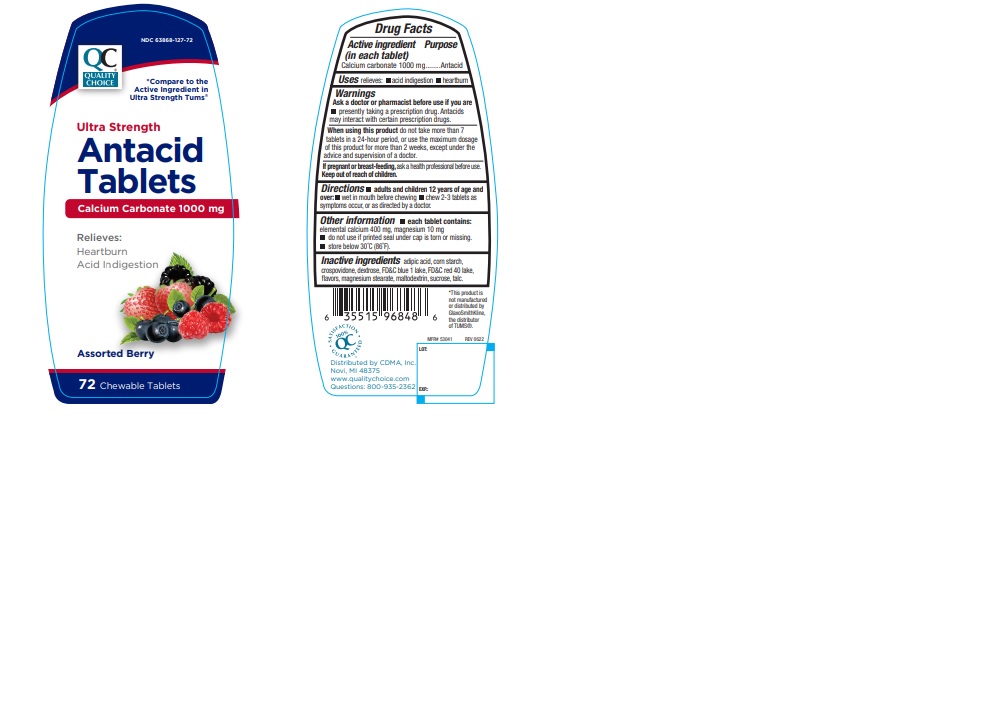 Quality Choice Ultra Strength Antacid Assorted Berry