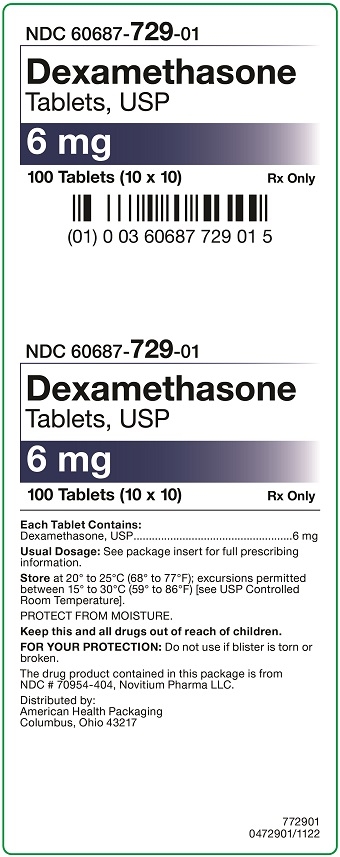 Dexamethasone by American Health Packaging DEXAMETHASONE tablet