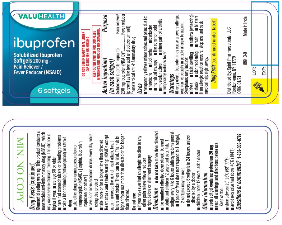 IBUPROFEN capsule, liquid filled