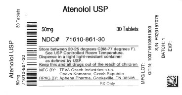 Atenolol by Aphena Pharma Solutions - Tennessee, LLC ATENOLOL tablet