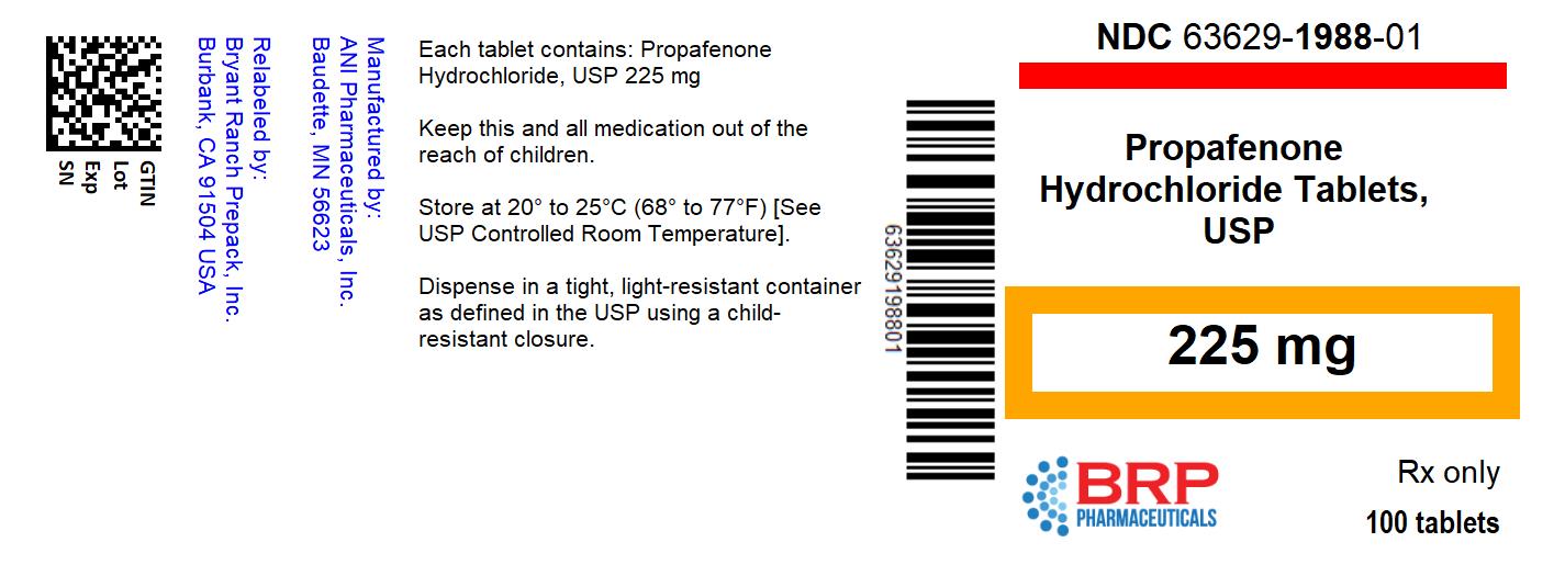 PROPAFENONE HYDROCHLORIDE tablet, coated