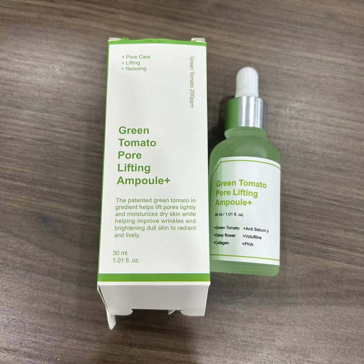 GREEN TOMATO PORE LIFTING AMPOULE oil