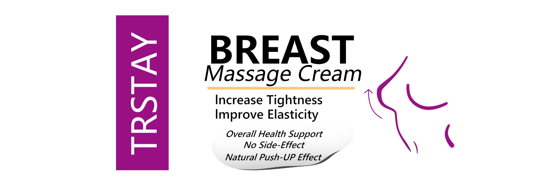 TRSTAY BREAST MASSAGE CREAM cream