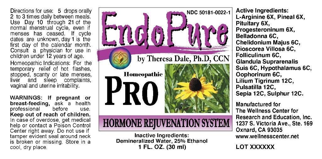 ENDOPURE PRO- l arginine, pineal, pituitary, progesteronium, belladonna ...