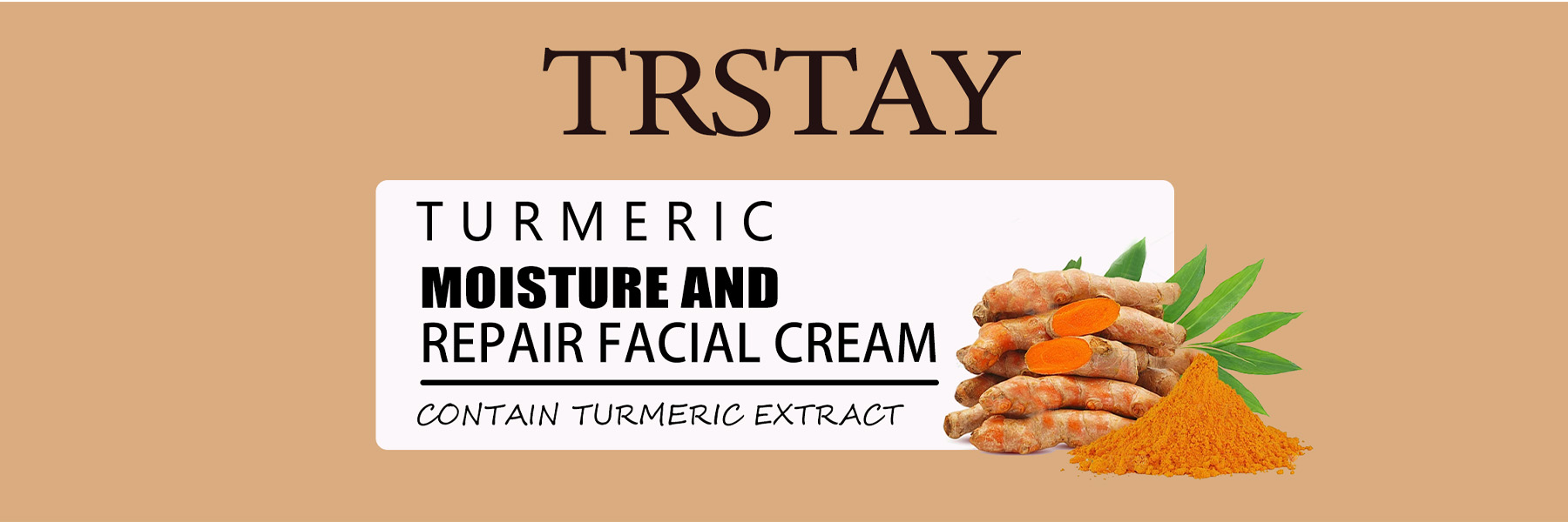 TRSTAY TURMERIC MOISTURE AND cream