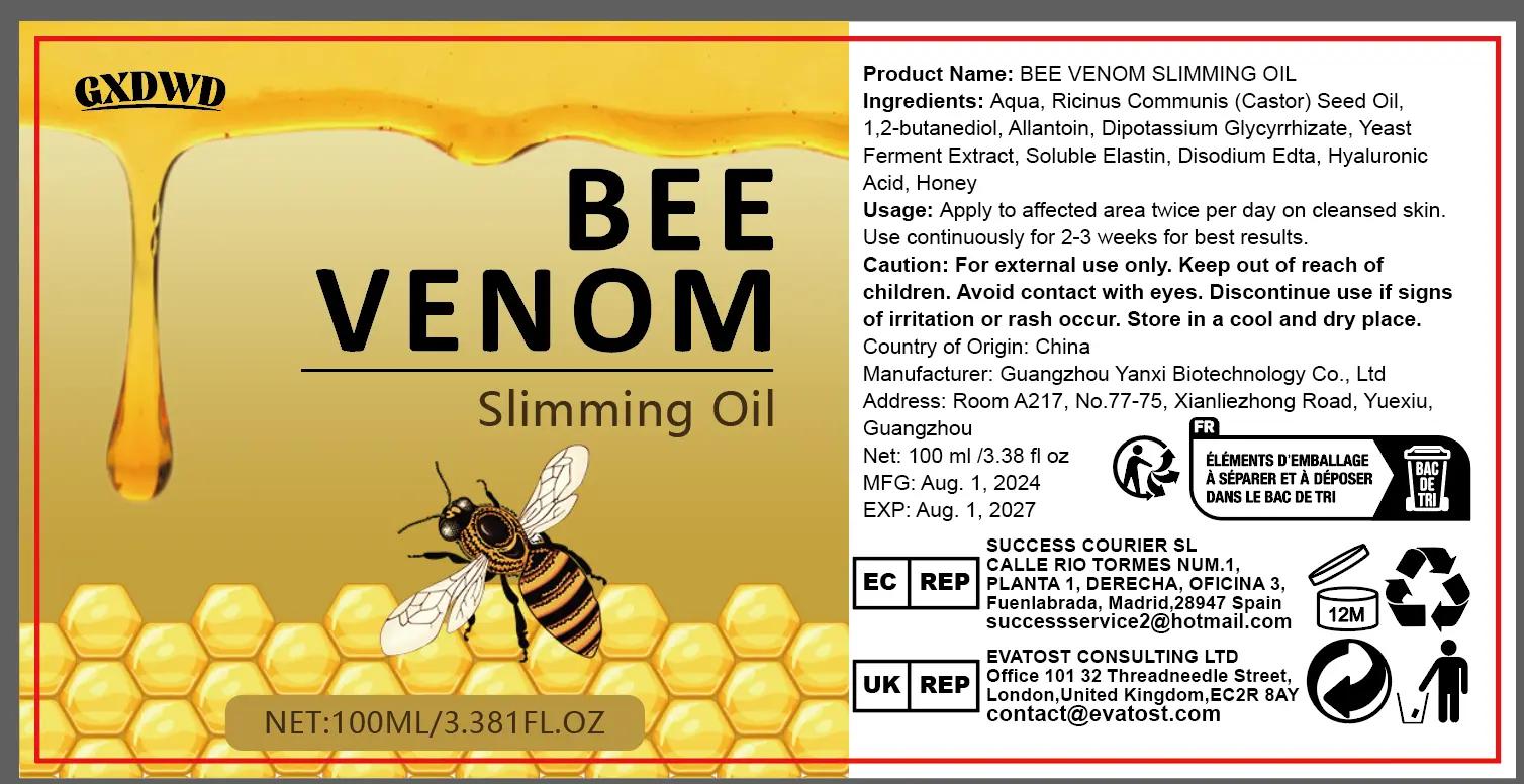BEE VENOM SLIMMING OIL oil