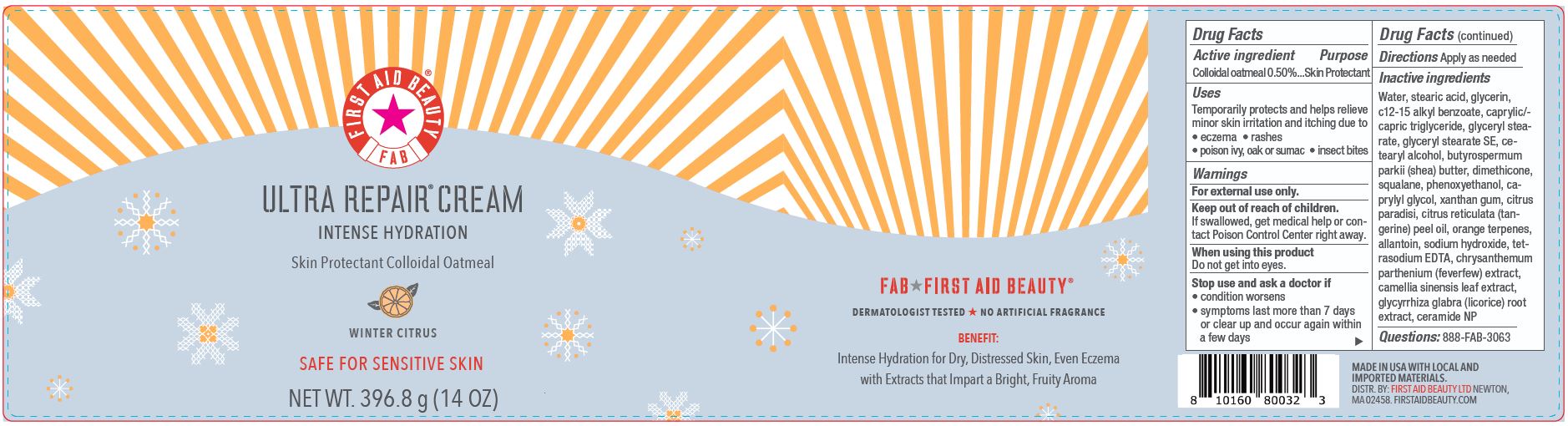 FIRST AID BEAUTY FAB ULTRA REPAIR INTENSE HYDRATION SKIN PROTECTANT ...