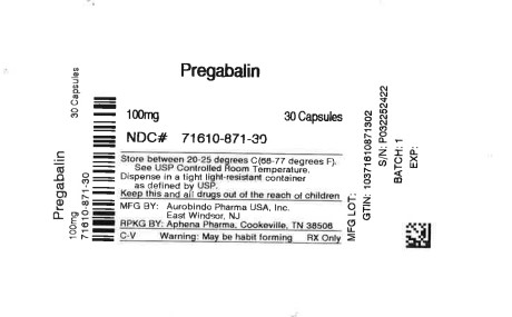 Pregabalin by Aphena Pharma Solutions - Tennessee, LLC PREGABALIN capsule