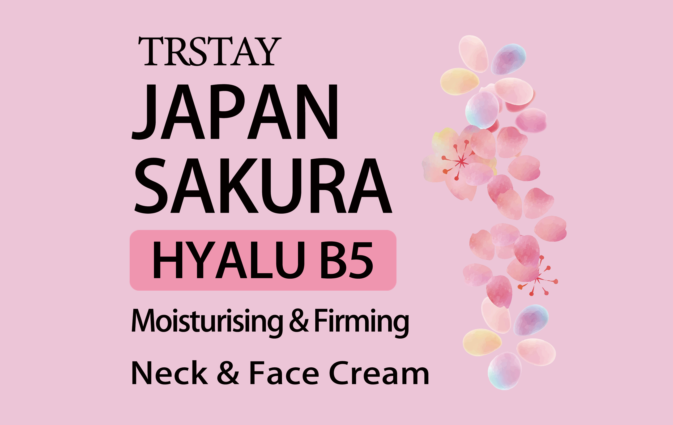 TRSTAY JAPAN SAKURA HYALU B5 cream