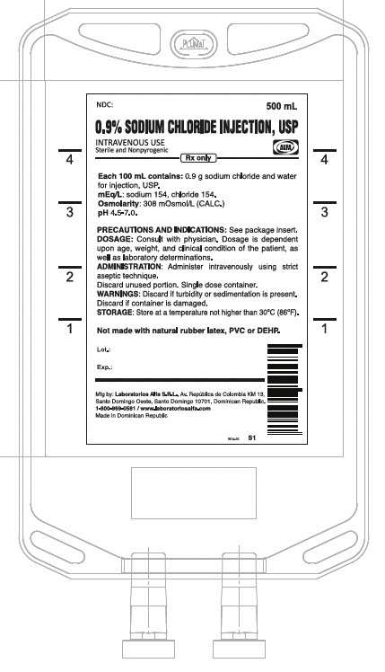 ALFA 0.9% SODIUM CHLORIDE- sodium chloride injection, solution