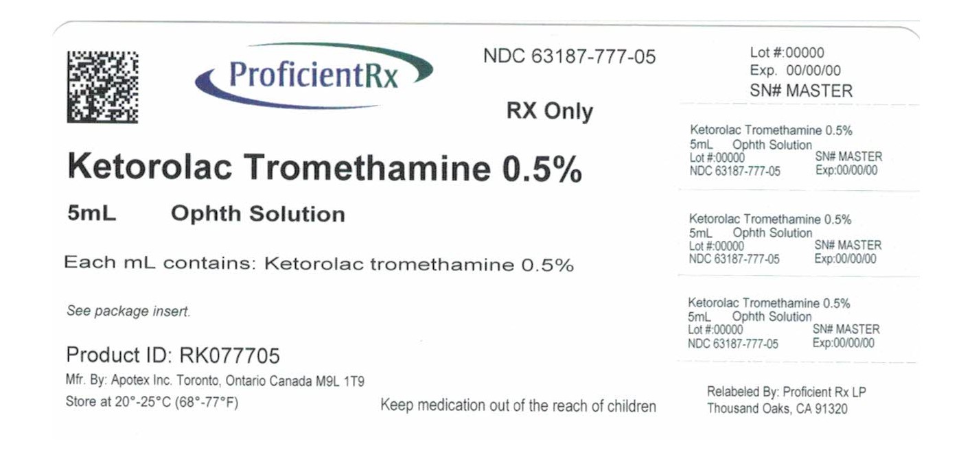 KETOROLAC TROMETHAMINE solution/ drops