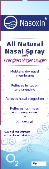 NASOXINSPRAY- sodium chloride spray spray