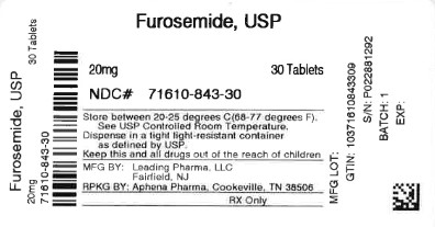 FUROSEMIDE- furosemide tablet