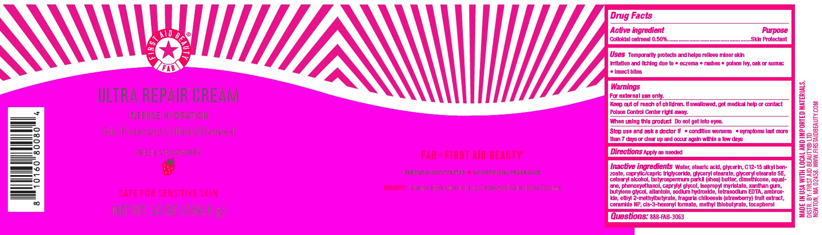 FIRST AID BEAUTY FAB ULTRA REPAIR CREAM INTENSE HYDRATION SKIN ...