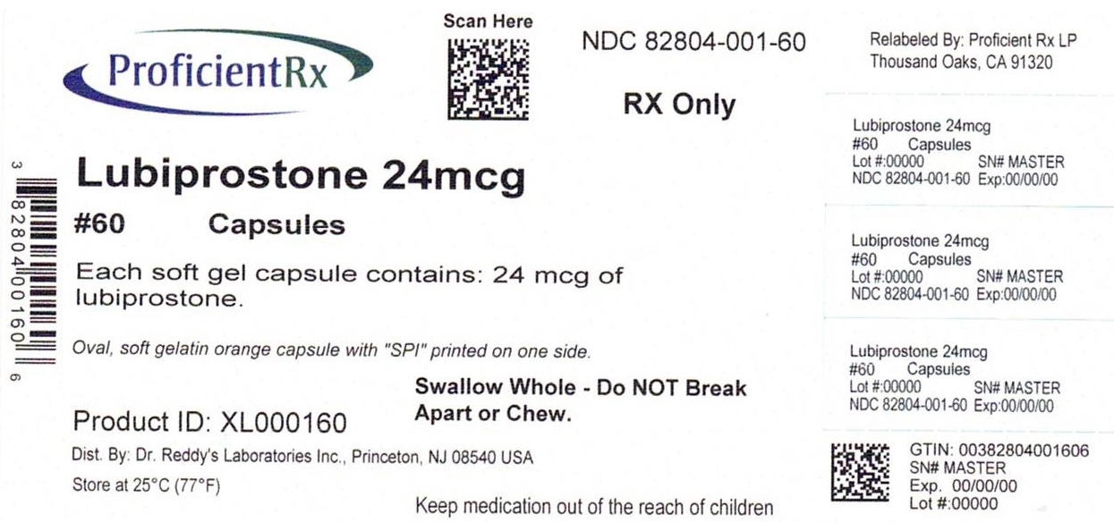 LUBIPROSTONE capsule, gelatin coated