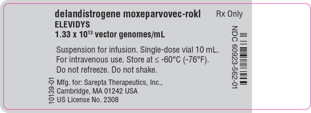 ELEVIDYS- delandistrogene moxeparvovec-rokl kit