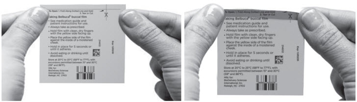 BELBUCA- buprenorphine hydrochloride film, soluble