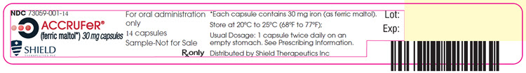 ACCRUFER- ferric maltol capsule