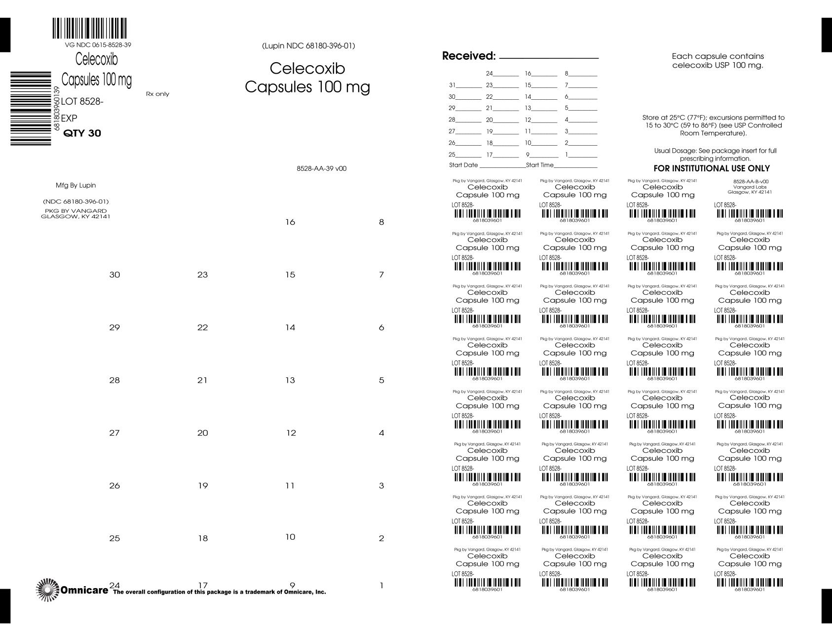 celecoxib by NCS HealthCare of KY, LLC dba Vangard Labs CELECOXIB capsule