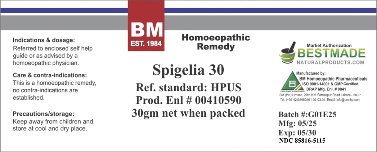 BM SPIGELIA- spigelia globule