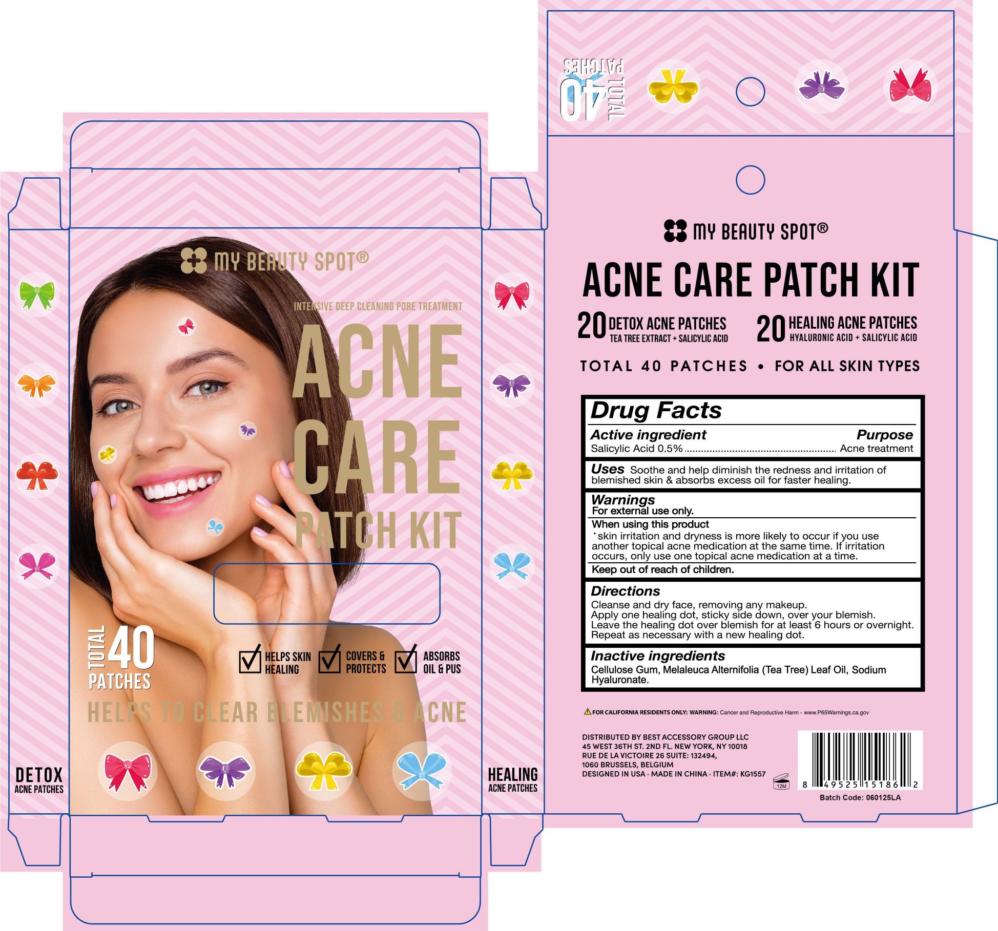 ACNE BUSTER- salicylic acid patch