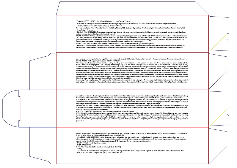 TRUGUARD 5000- sodium fluoride toothpaste paste, dentifrice