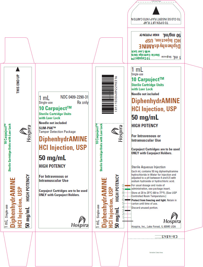 DIPHENHYDRAMINE HYDROCHLORIDE injection, solution