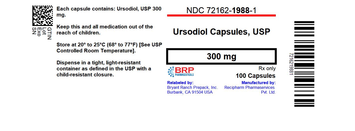 Ursodiol by Bryant Ranch Prepack URSODIOL capsule