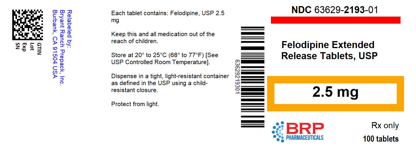 FELODIPINE tablet, extended release
