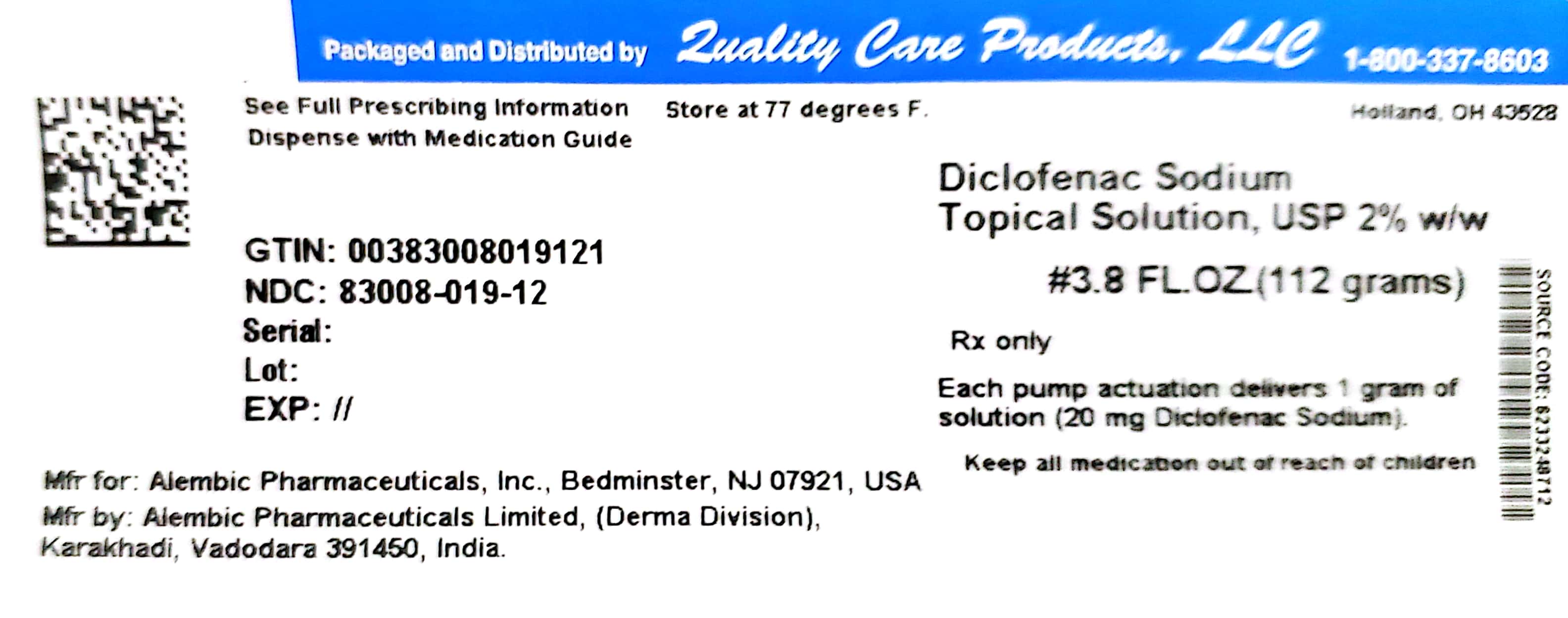 DICLOFENAC SODIUM solution