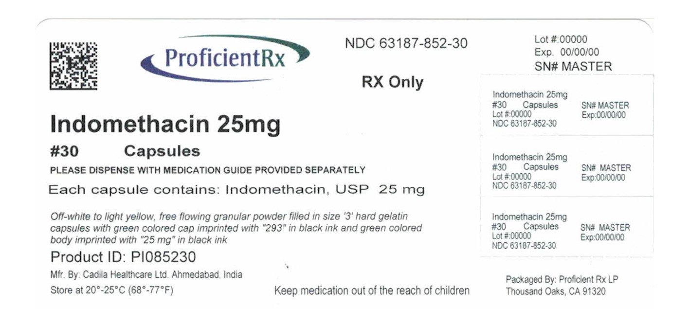indomethacin by Proficient Rx LP INDOMETHACIN capsule