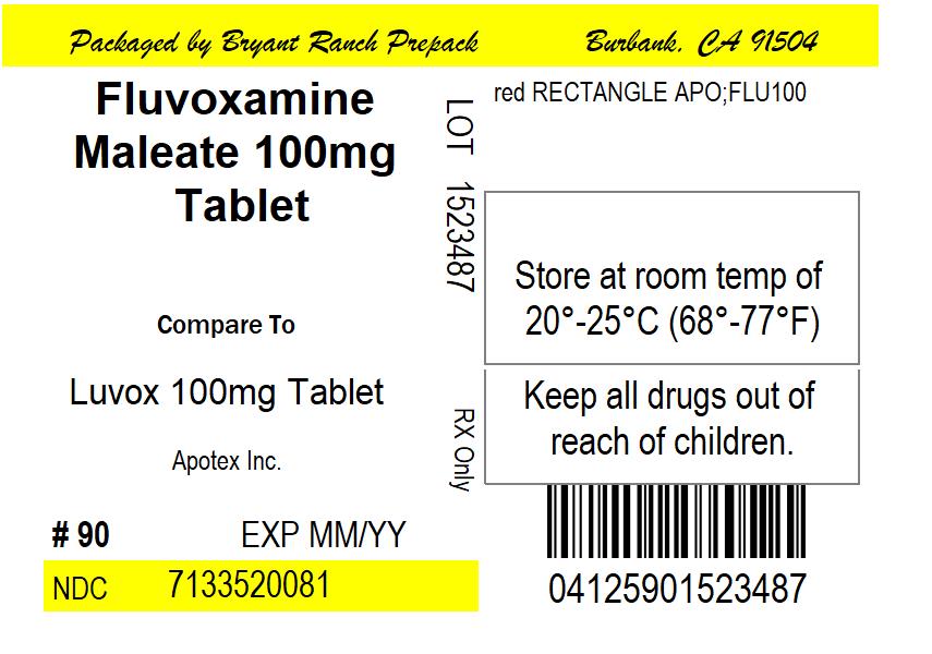 FLUVOXAMINE MALEATE tablet