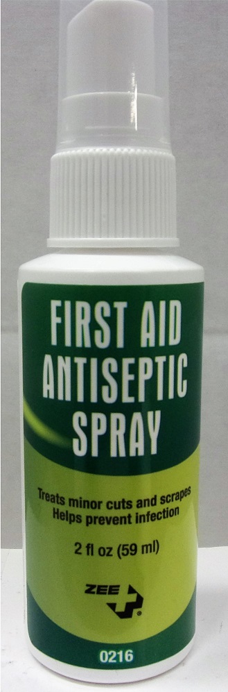 ZEE FIRST AID ANTISEPTIC- benzalkonium chloride spray
