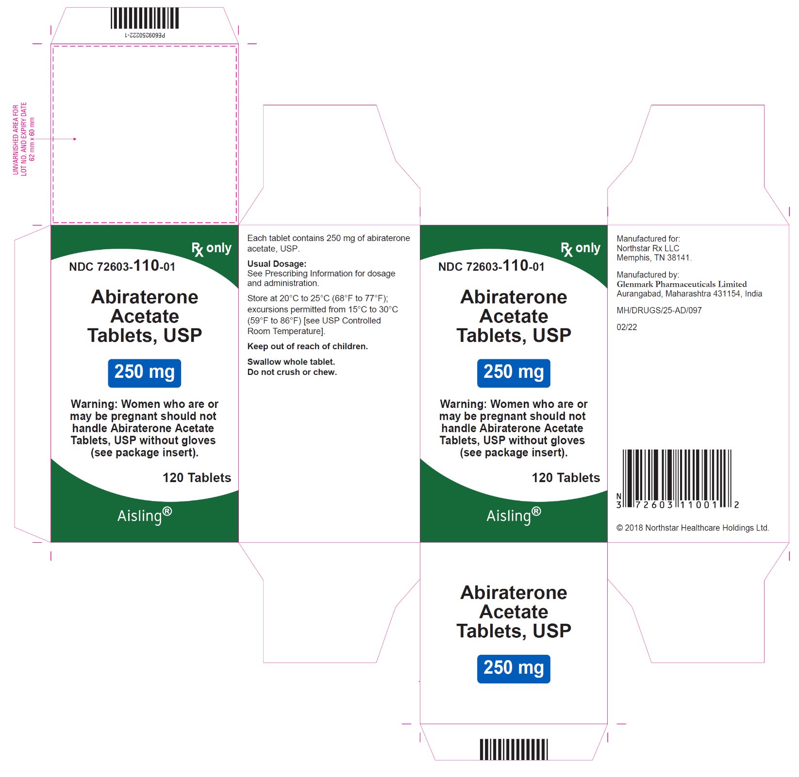 ABIRATERONE ACETATE tablet