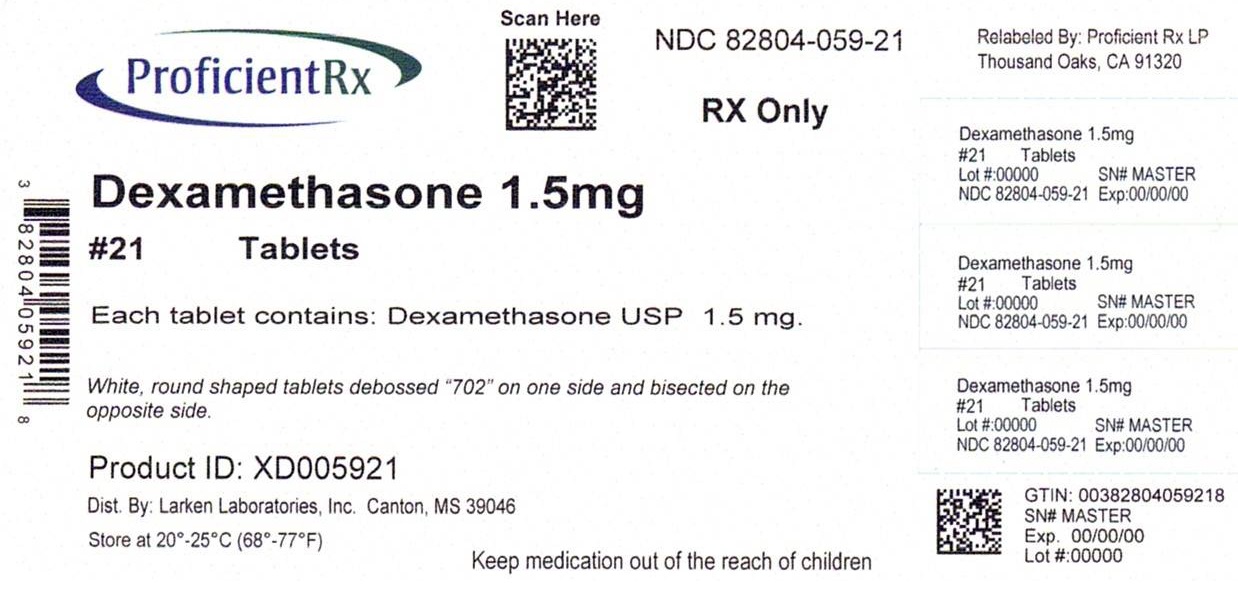 DEXAMETHASONE 1.5 MG tablet