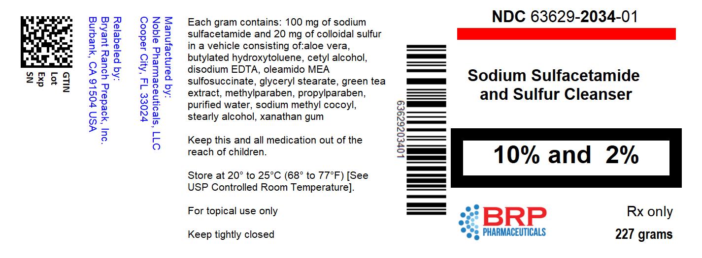 Sodium Sulfacetamide 10% and Sulfur 2% Cleanser(Sodium Sulfacetamide 10 ...