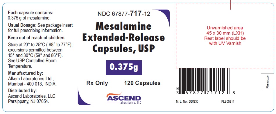 MESALAMINE capsule, extended release